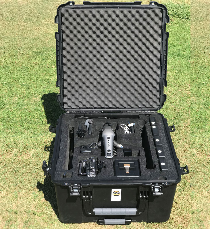 Nanuk 970 Case for Inspire 2 - Plenty of room with easy mobility ...